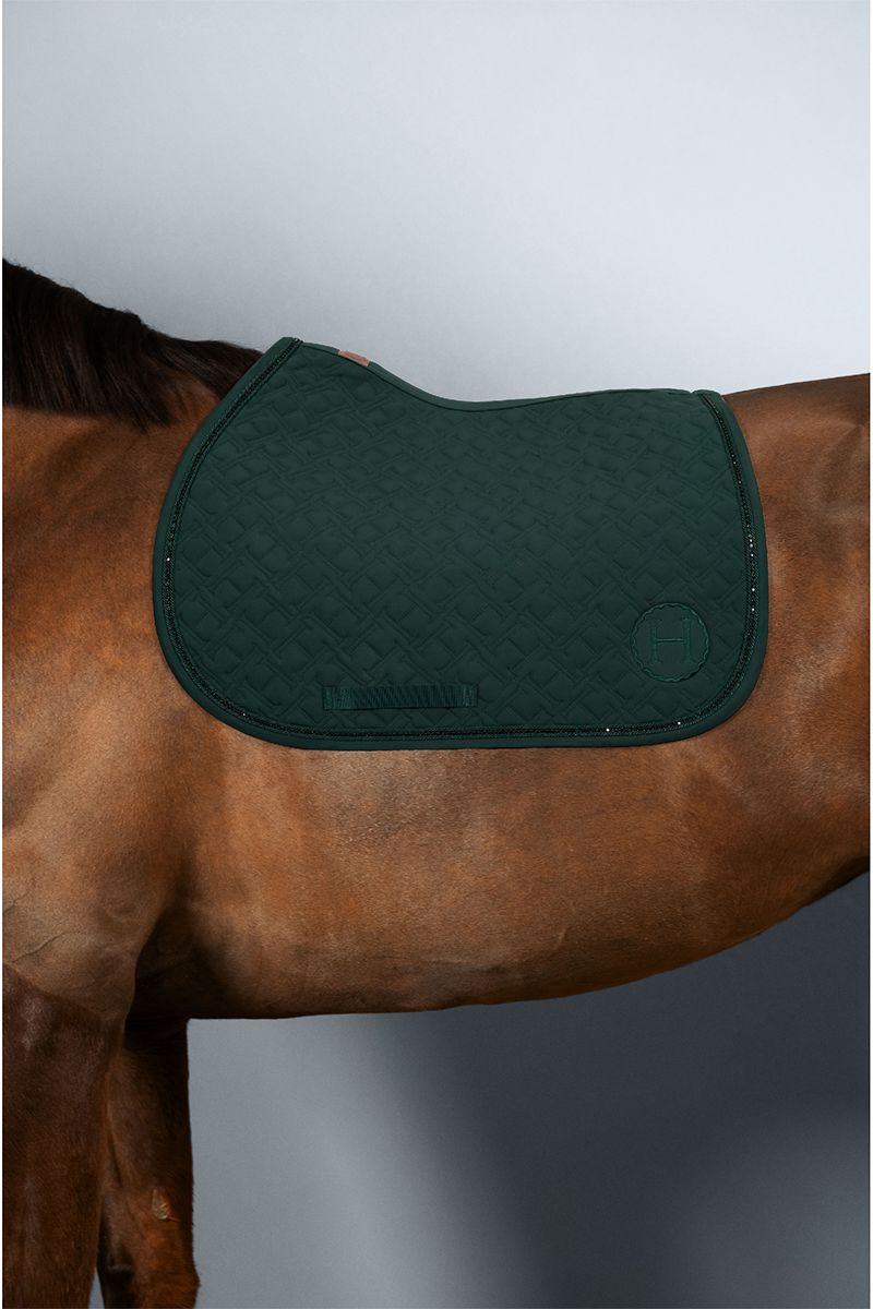 Saphir Saddle pad - Jungle Green