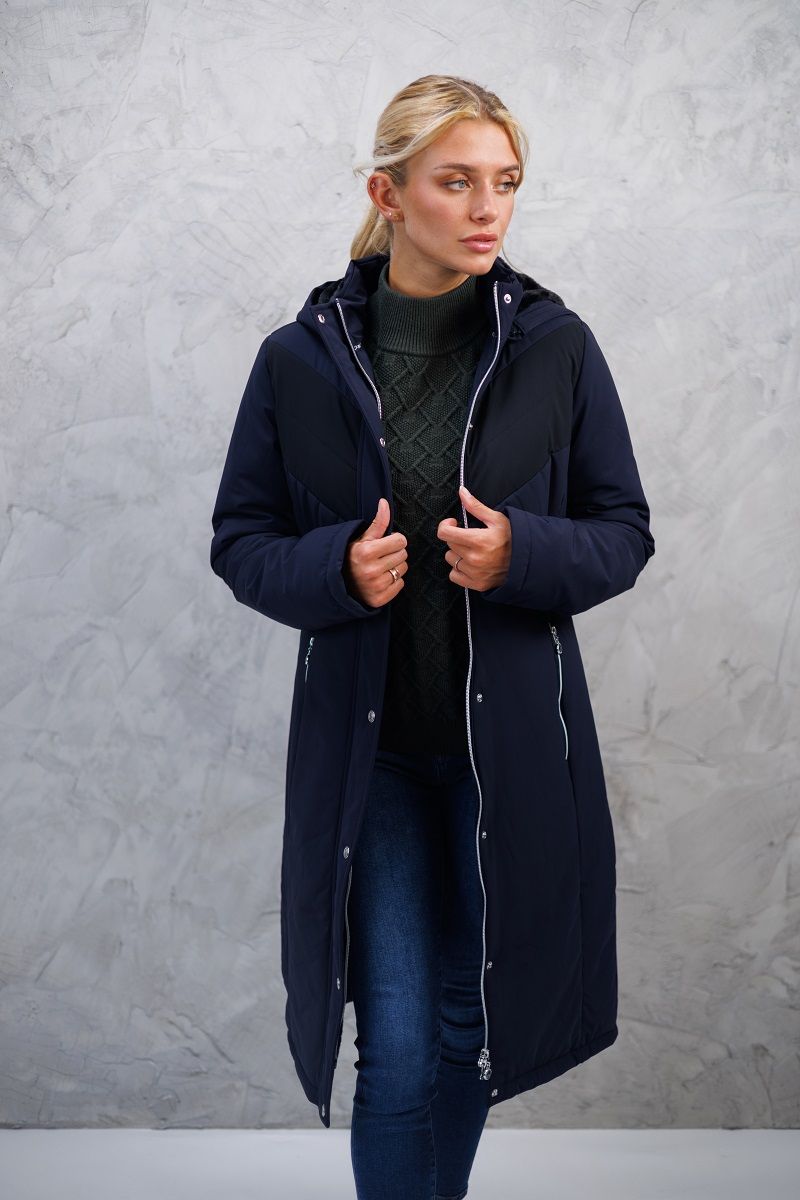 Java long Parka - Navy